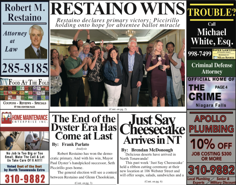 June 26th, 2019, Edition of the Niagara Reporter Newspaper - The ...