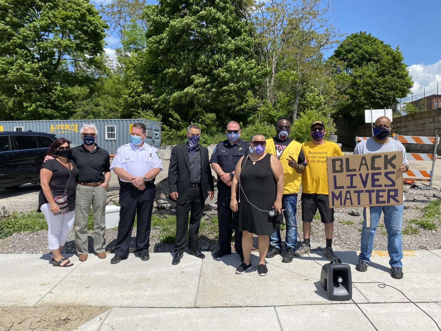 PHOTO GALLERY: Dual-Border Demonstration to Protest Police Brutality in ...