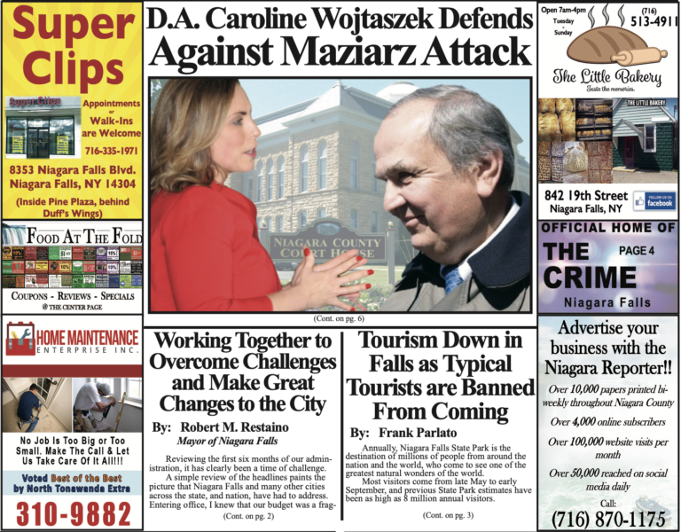 July 8th, 2020, Edition of the Niagara Reporter Newspaper - The Niagara ...